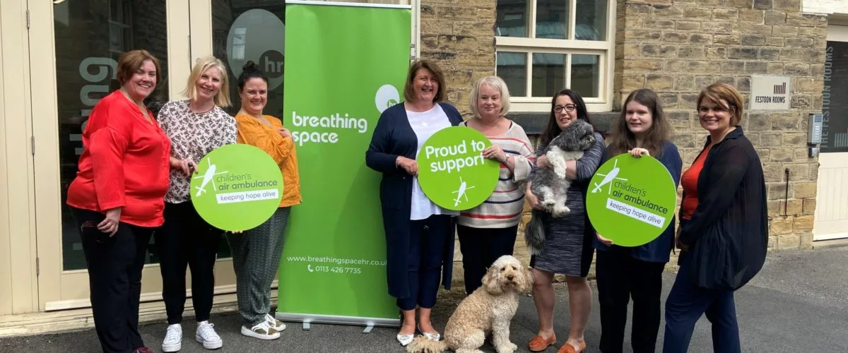 Breathing Space HR are supporting Children’s Air Ambulance - Breathing Space HR